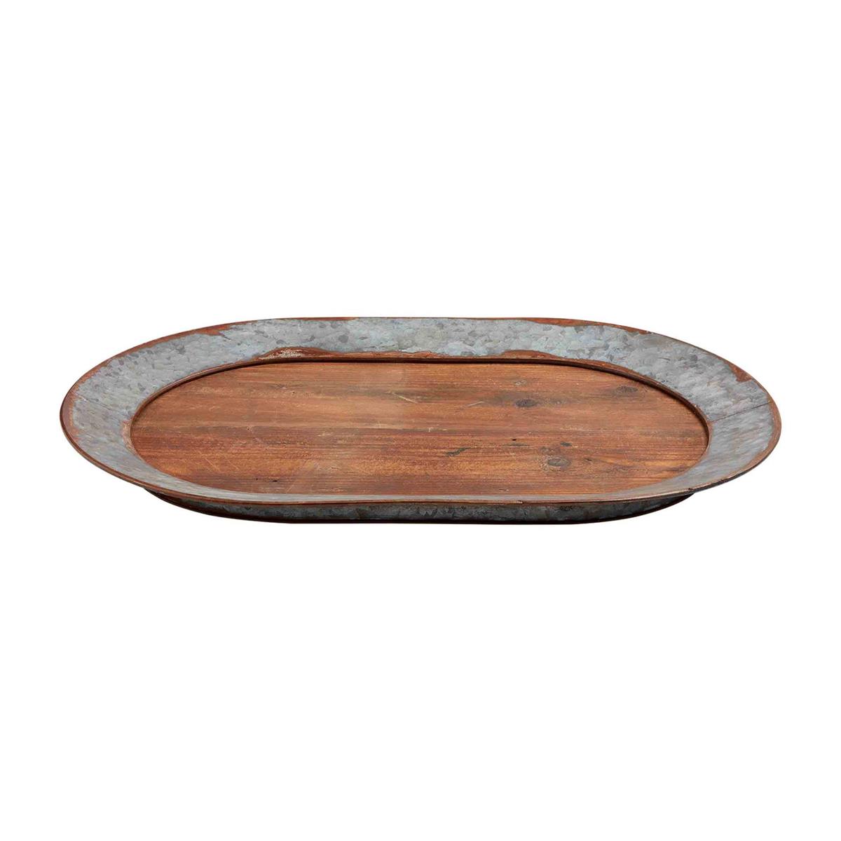WEATHERED OVAL TRAY – Montana Rustic Accents