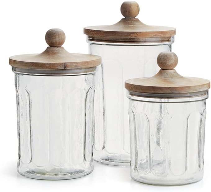 Olive Hill Canisters - 3 Size Options – Montana Rustic Accents