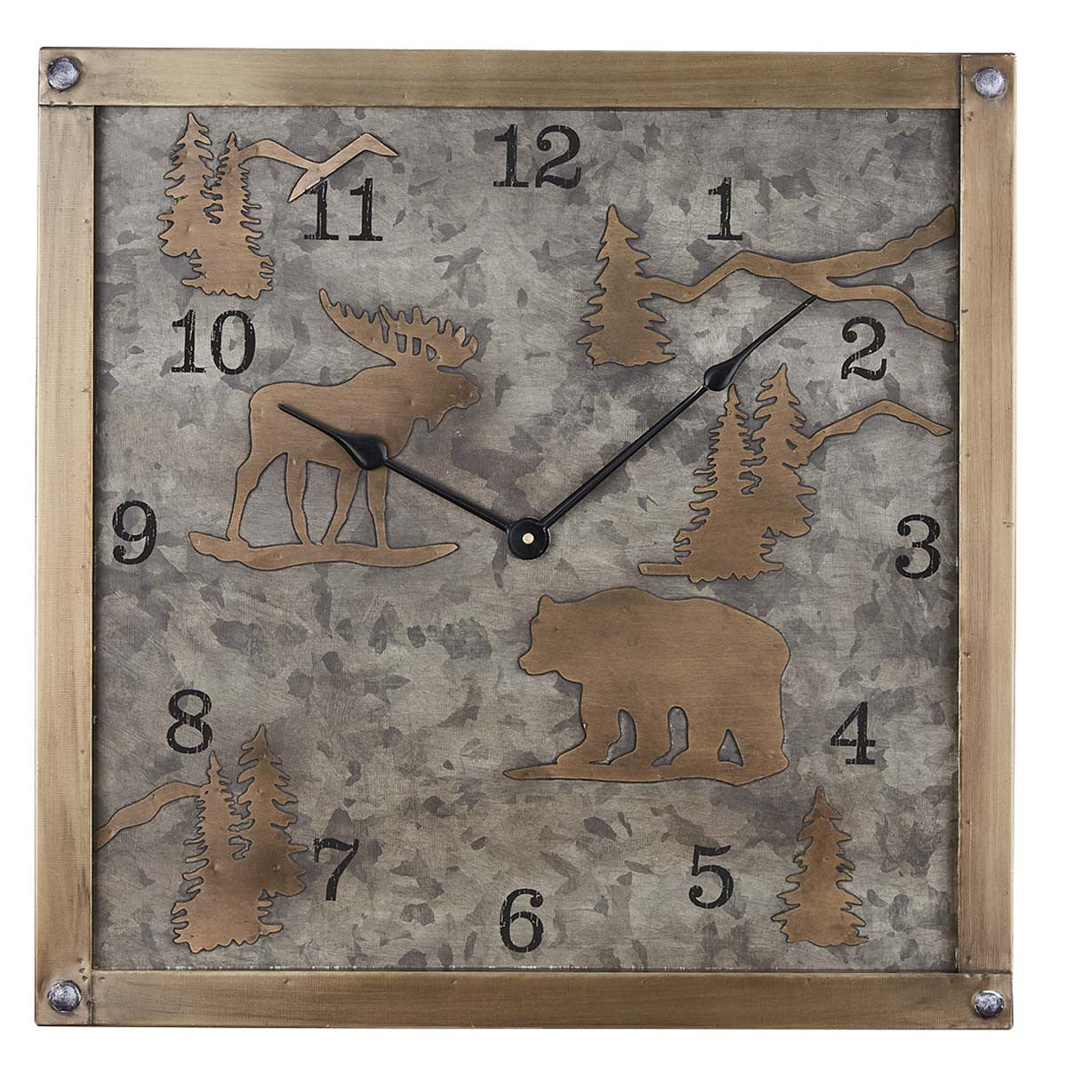 Foresters Wall Clock – Montana Rustic Accents