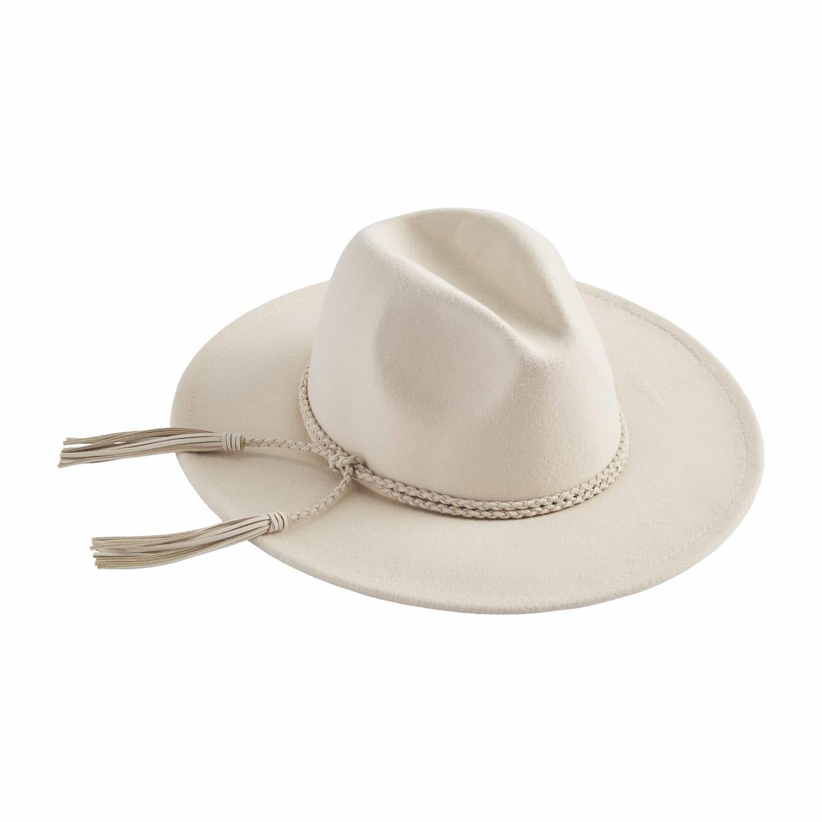 Mud Pie Braided Fedora- 2 Colors! – Montana Rustic Accents