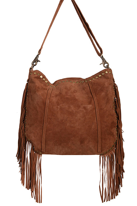 Scully Suede Fringe & Beaded Handbag!!- DROP SHIP – Montana Rustic Accents